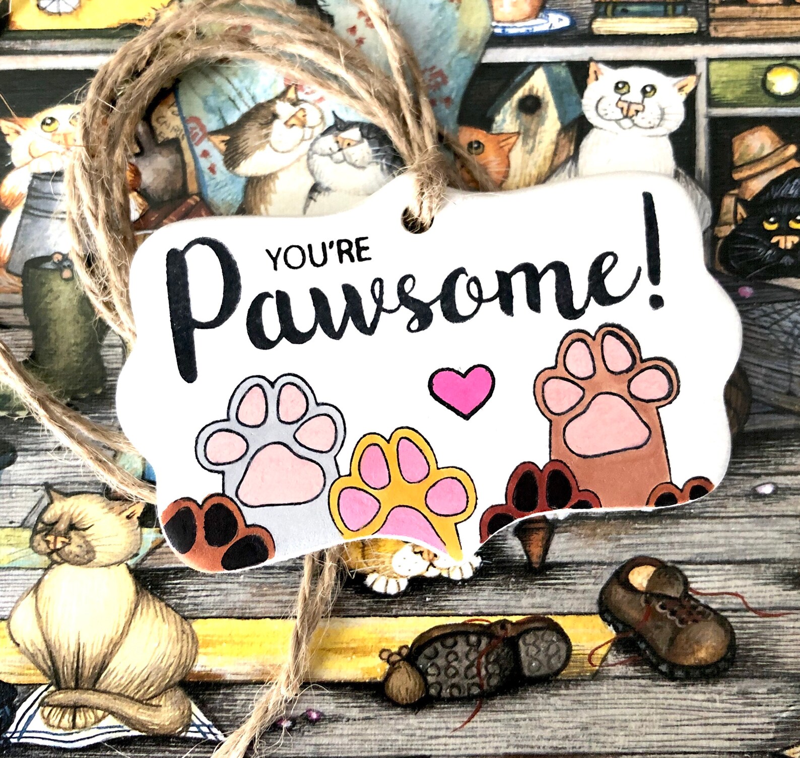 Youre Pawsome Keepsake Gift Vet gift Vet Nurse Gift Pet - Etsy.de