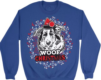 Newfoundland Ugly Christmas Sweater. Unisex Sweatshirt. Dog. | Etsy