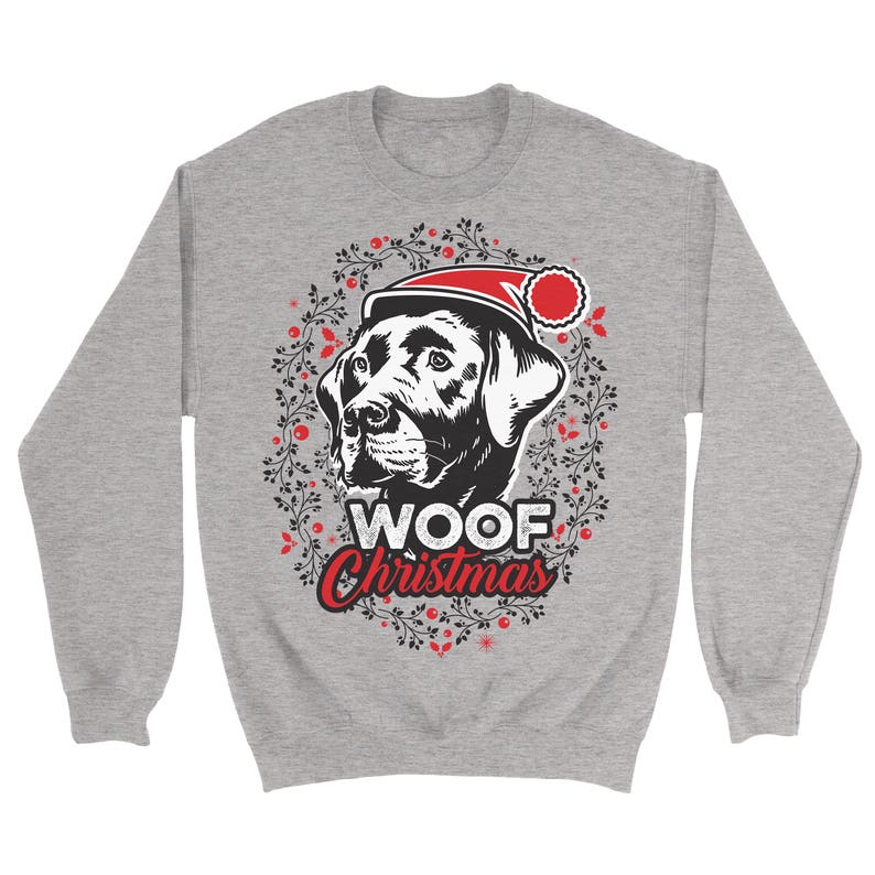 Labrador Retriever Ugly Christmas Sweater. Unisex Sweatshirt. - Etsy