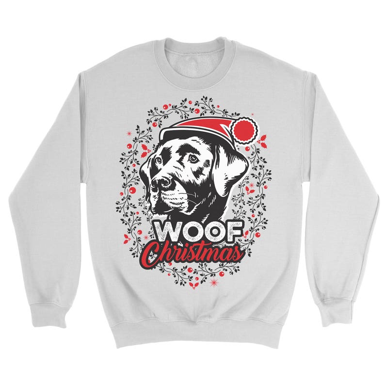 Labrador Retriever Ugly Christmas Sweater. Unisex Sweatshirt. - Etsy