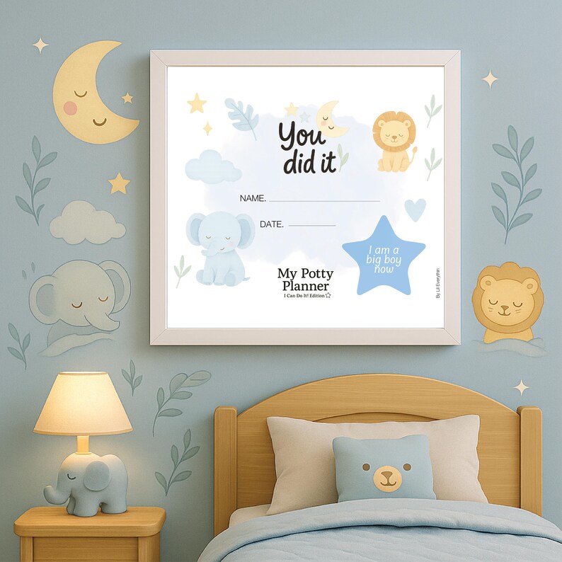 Potty Training Certificate for Kids | Printable Potty Diploma ...