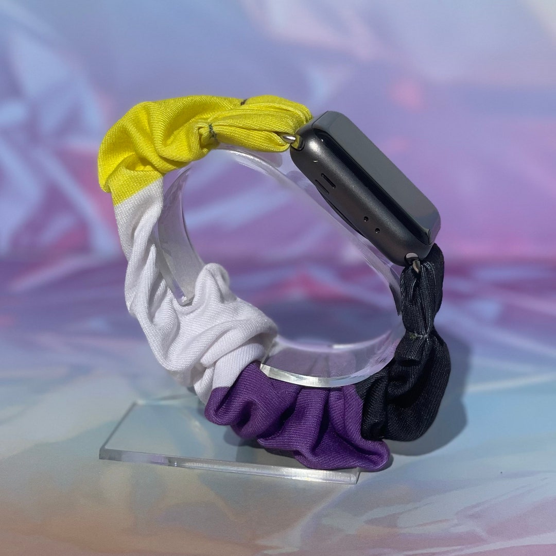 Nonbinary Pride Flag | Fitbit Versa Watch Bands - Etsy