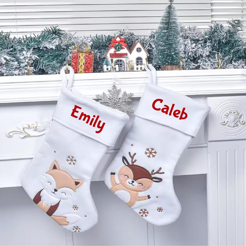 Christmas Stocking Fox - Etsy