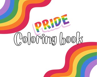 Pride Coloring Pages Digital Download LGBTQ Coloring Book 31 Coloring ...