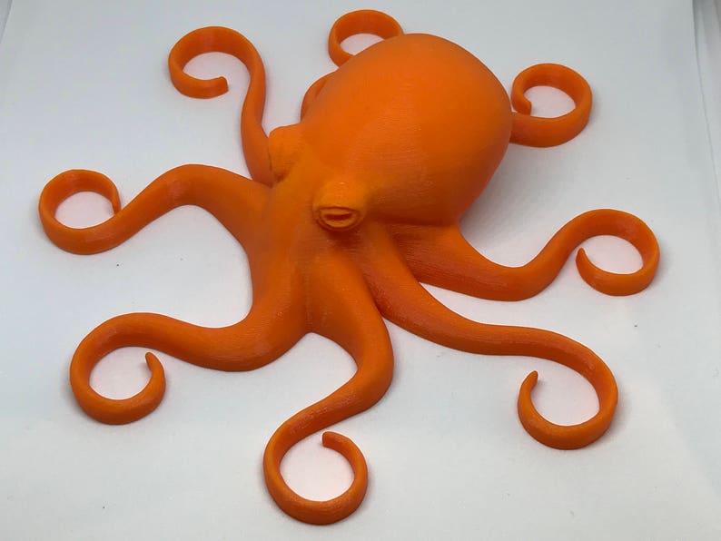 Octopus Figurine Octopus Wall Art Octopus Art Octopus - Etsy