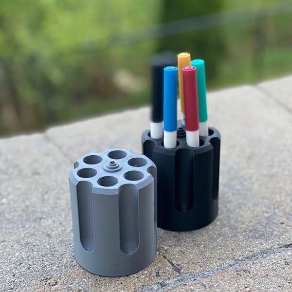 Revolver Pen Holder - Etsy