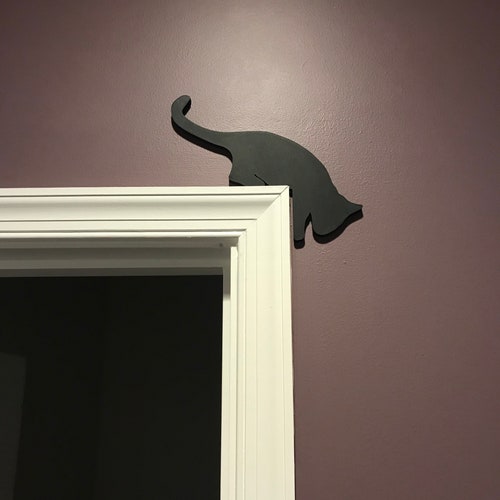 Cat Silhouette Door Topper - Etsy