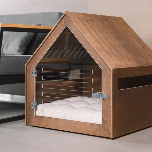 Fully Transparent Modern Dog and Cat House With Acrylic Sides - Etsy