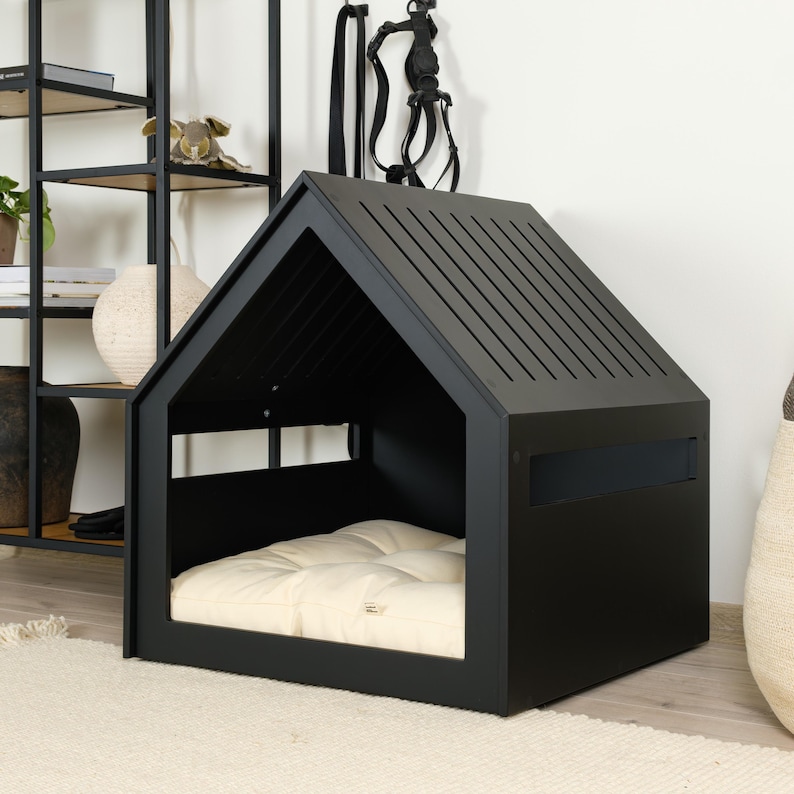 Minimalist Dog and Cat House Petso With All Over Painting/dog Bed/cat ...