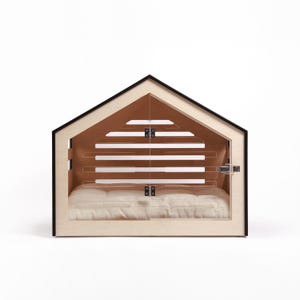 Dog Kennel With With Acrylic Front Panel and a Door Venlo. Indoor ...