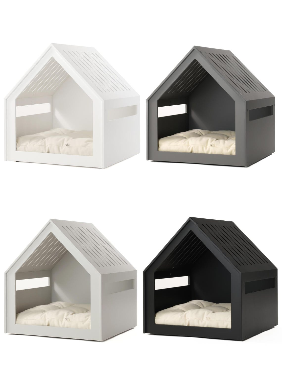 Minimalist Dog and Cat House Petso With All Over Painting/dog Bed/cat ...