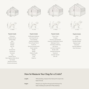 Dog Kennel With Acrylic Door Venlo. Indoor Wooden Crate for Small and ...