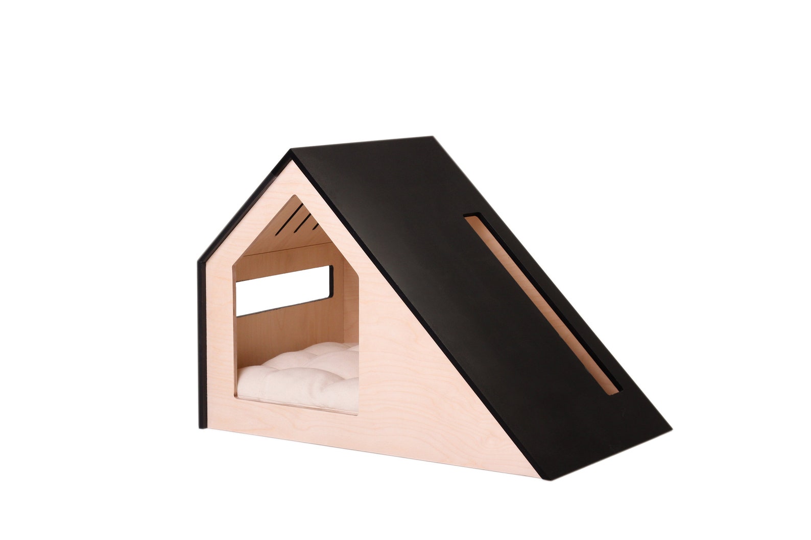 Modern Dog House/indoor Wooden Dog House/dog Kennel/dog - Etsy