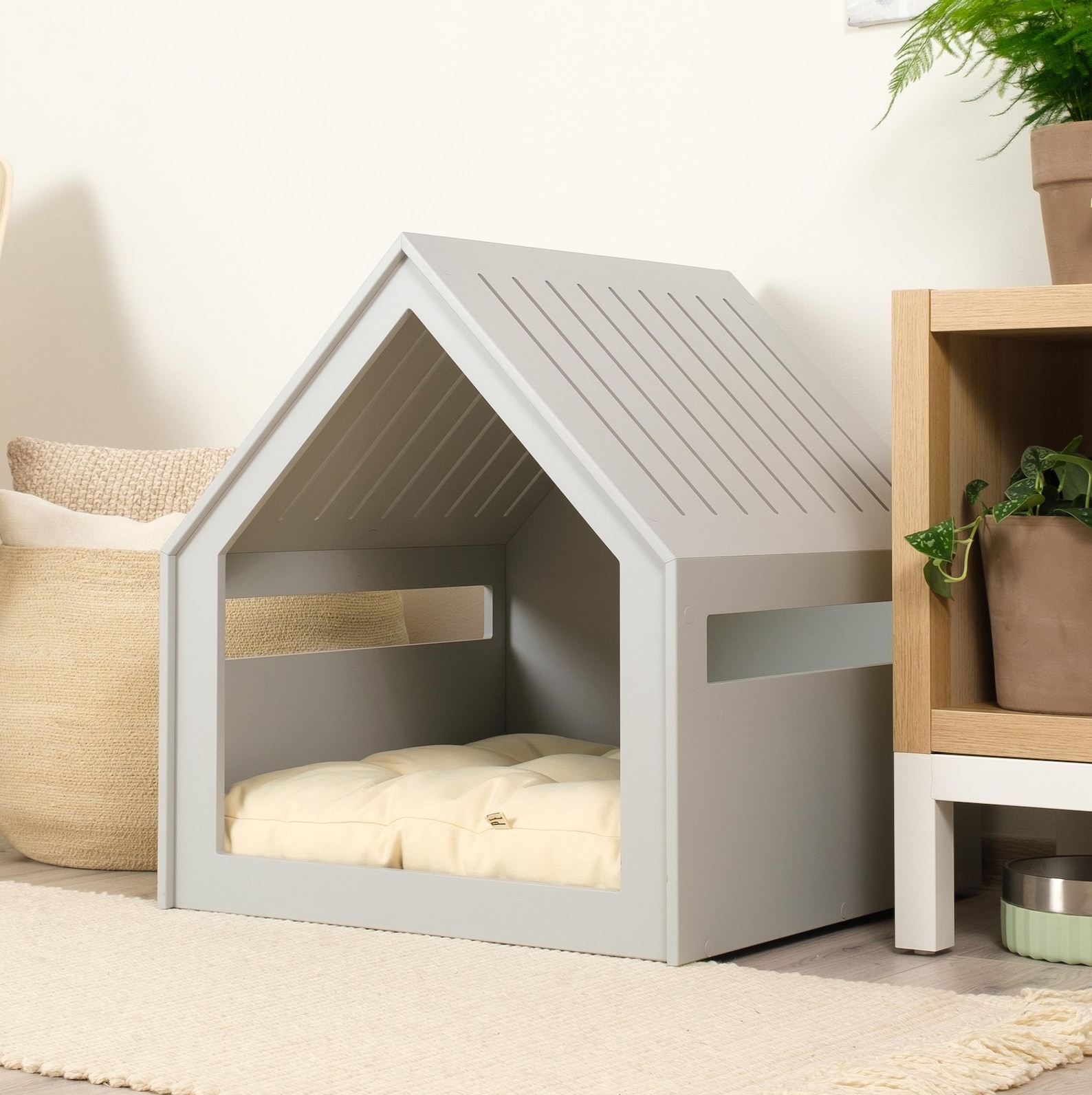 Minimalist Dog and Cat House Petso With All Over Painting/dog Bed/cat ...