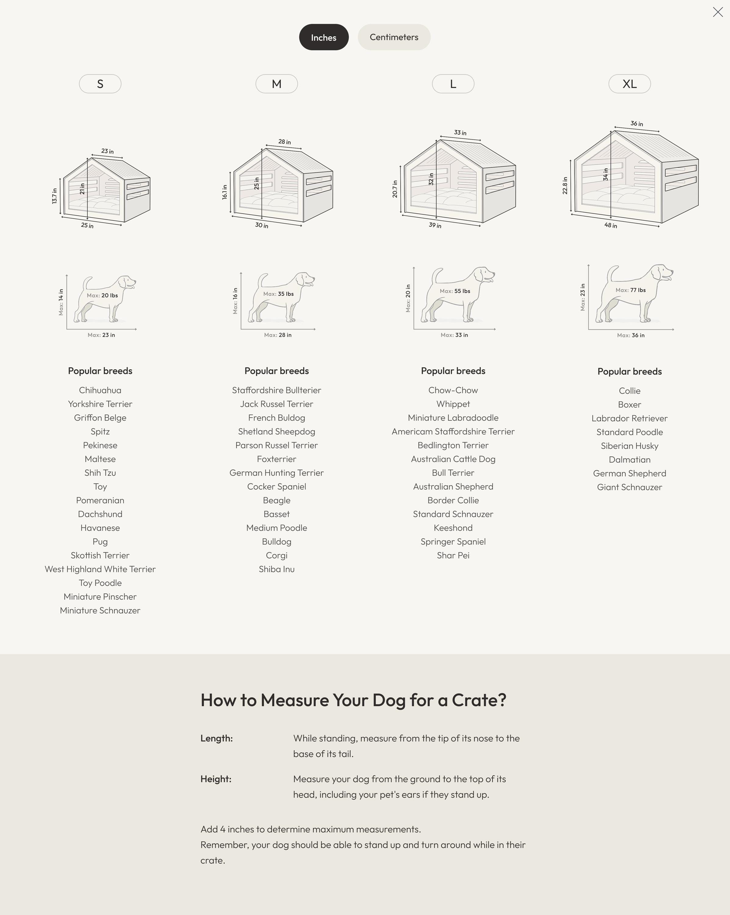 Dog Kennel With Acrylic Door Venlo. Indoor Wooden Crate for Small and ...