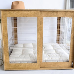 Fully Transparent Modern Dog Crate With Sliding Door With a Stopper ...