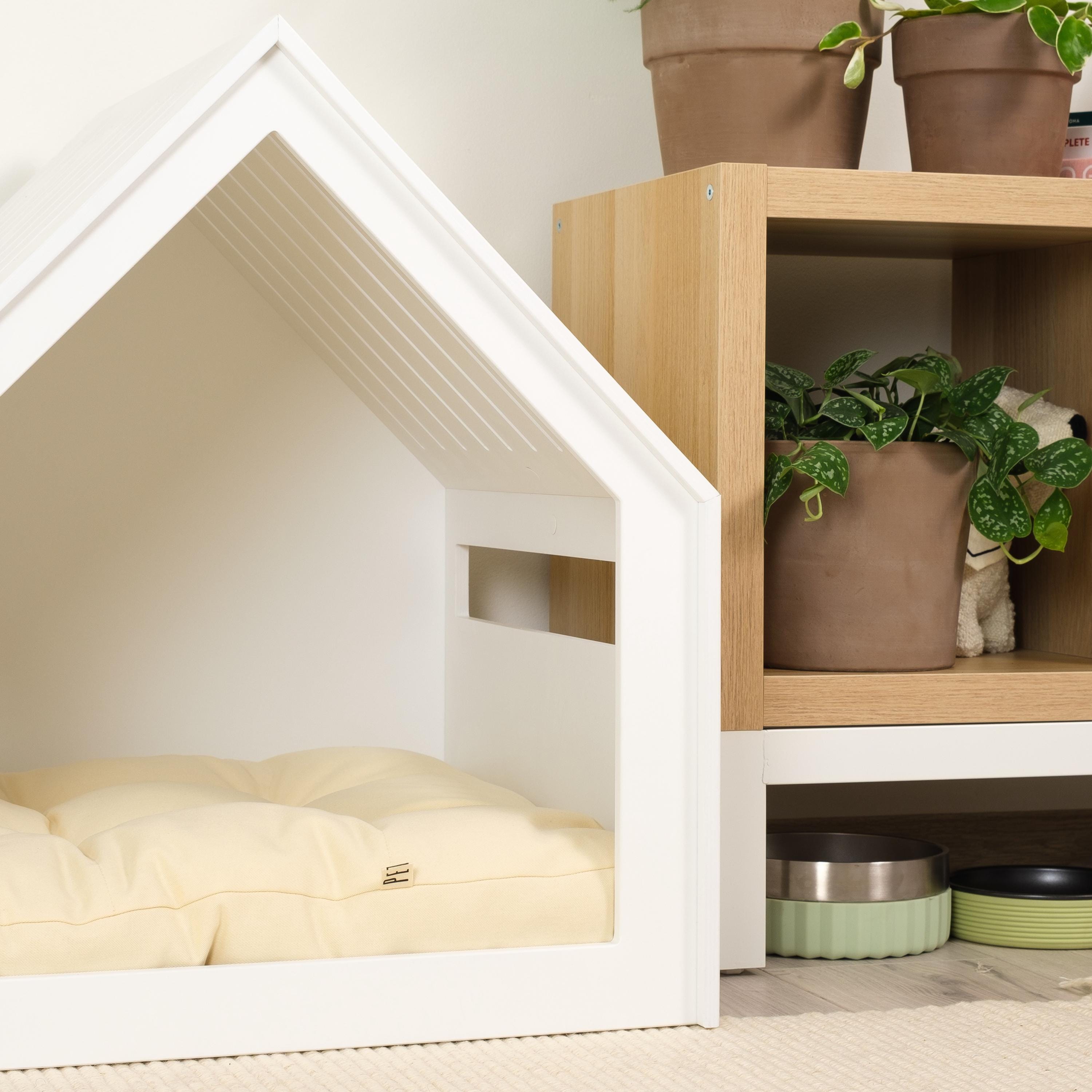 Minimalist Dog and Cat House Petso With All Over Painting/dog Bed/cat ...
