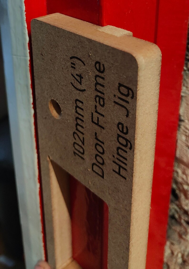 Door Hinge Router Jig 102mm 4 & Door Frame Jig Twin Pack - Etsy