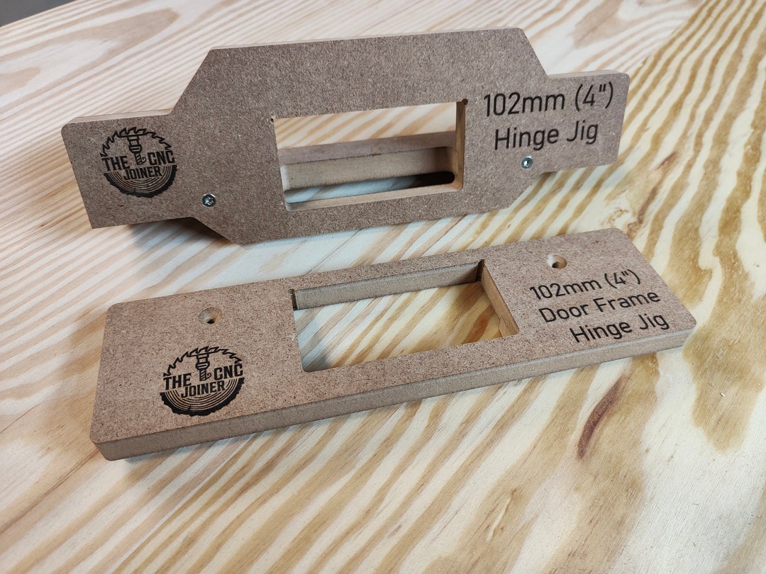 Door Hinge Router Jig 102mm 4 & Door Frame Jig With Cutter - Etsy UK
