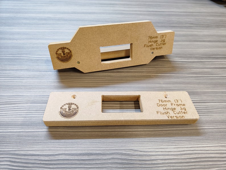 Door Hinge Router Jig (76mm 3”) & Door Frame Jig- Twin Pack - Made in ...