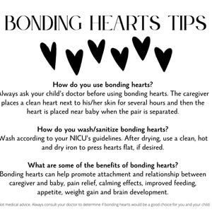 Flannel NICU Bonding Hearts Sewing Pattern (PDF Pattern) - Etsy
