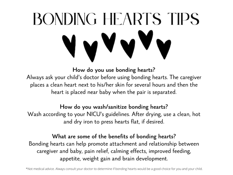 Flannel NICU Bonding Hearts Sewing Pattern (PDF Pattern) - Etsy