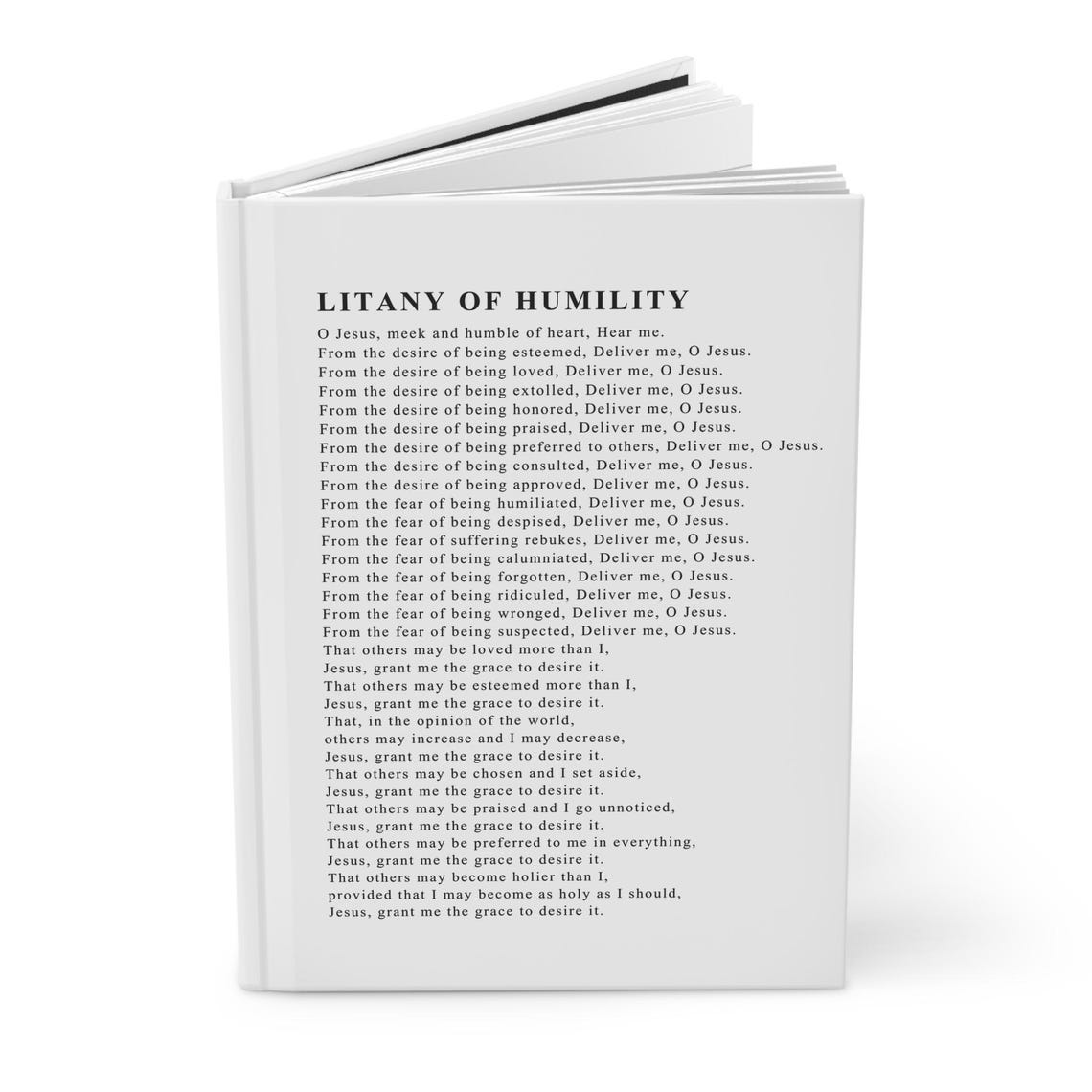 Litany of Humility | Catholic Prayers | Prayer Journal | Catholic Gift ...