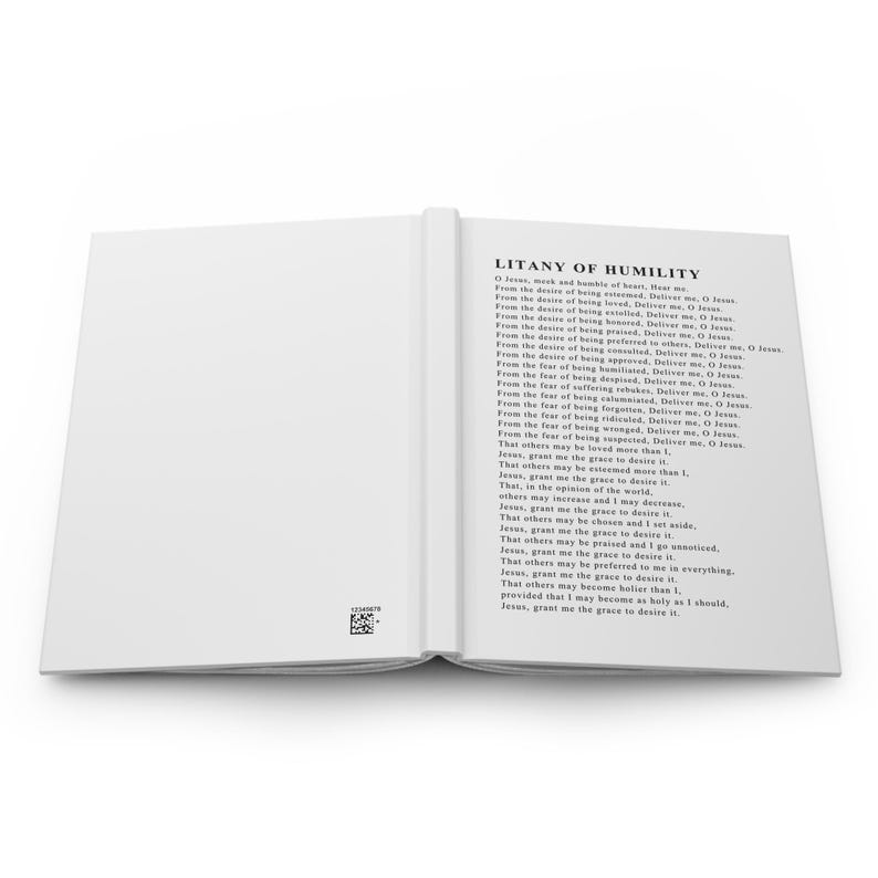 Litany of Humility | Catholic Prayers | Prayer Journal | Catholic Gift ...