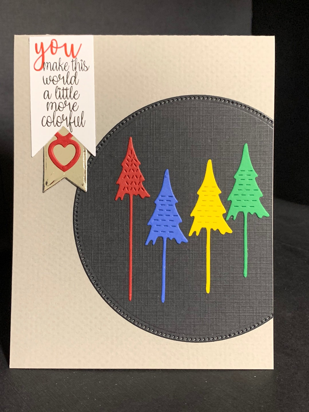 Colorful Trees Birthday - Etsy