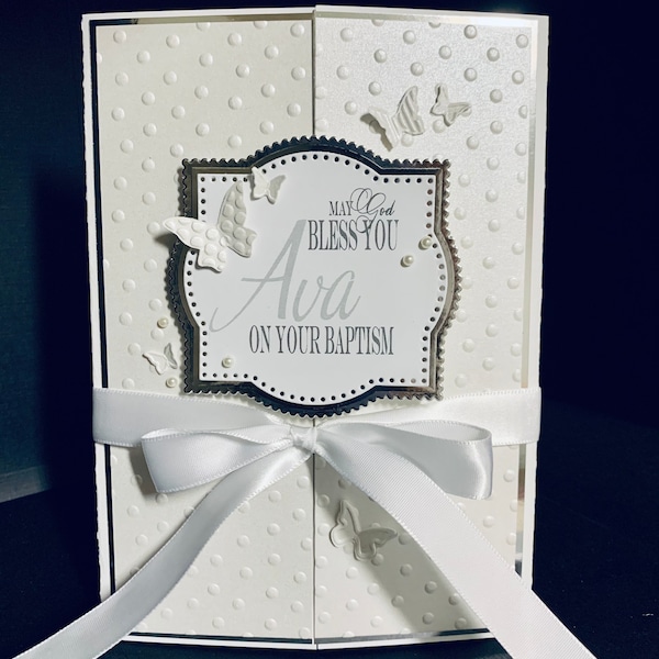 Christmas Dedication Card - Etsy