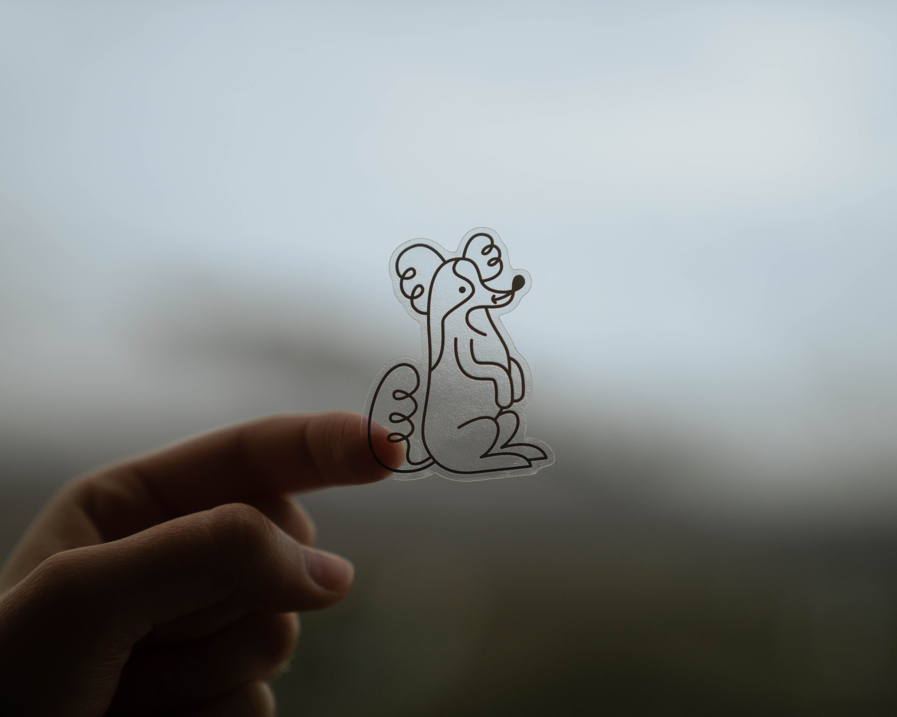 Clear Doggie Doodle Vinyl Sticker Pack | Etsy