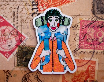 Adventure Bus Vinyl Sticker | Etsy