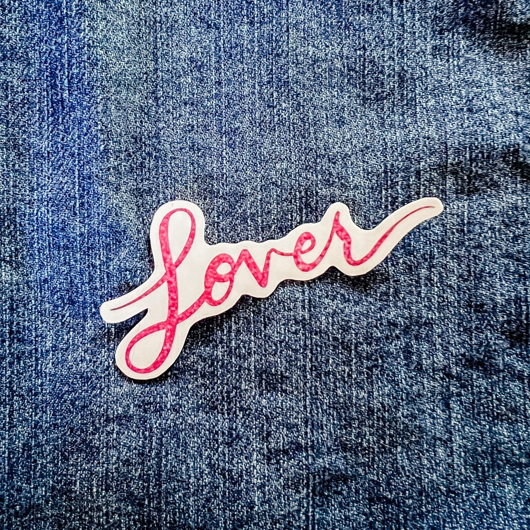 Taylor Swift Album Font Stickers Reputation Lover Evermore - Etsy