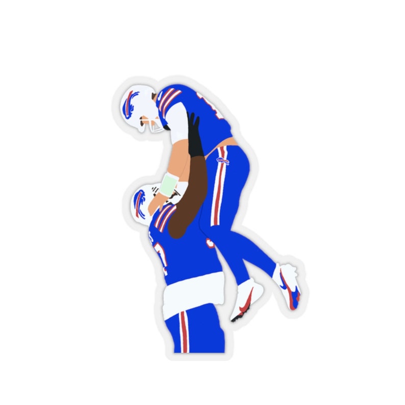 Jordan Phillips Josh Allen Buffalo Bills Stickers - Etsy