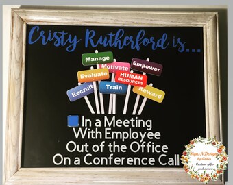 Human resources sign | Etsy
