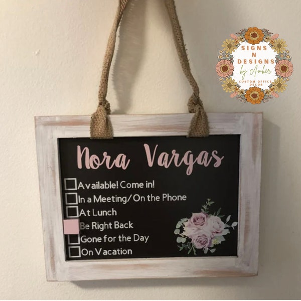 Office Sign - Etsy