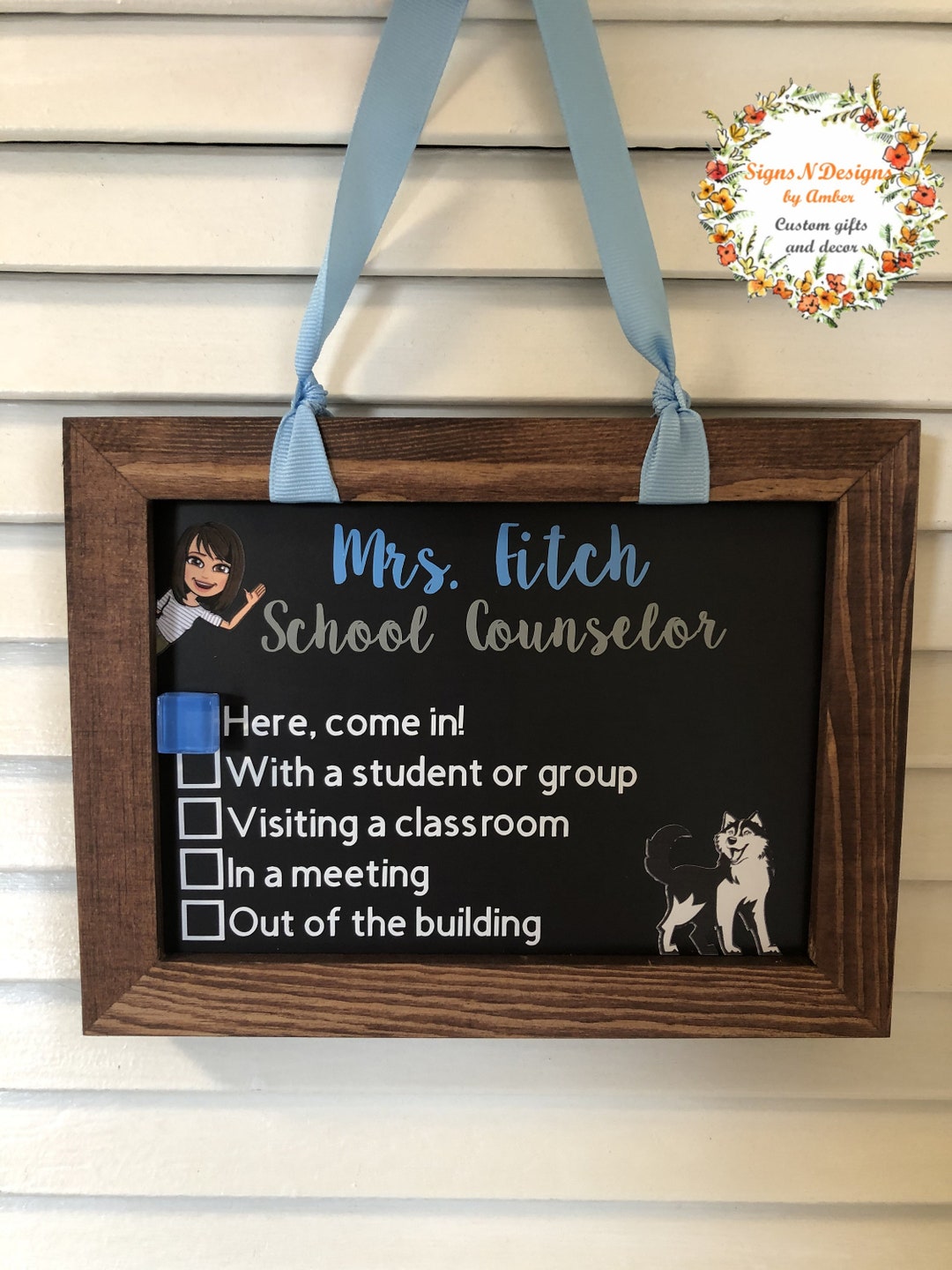 Bitmoji Signbitmoji Decorsocial Worker Decorgift for Social - Etsy