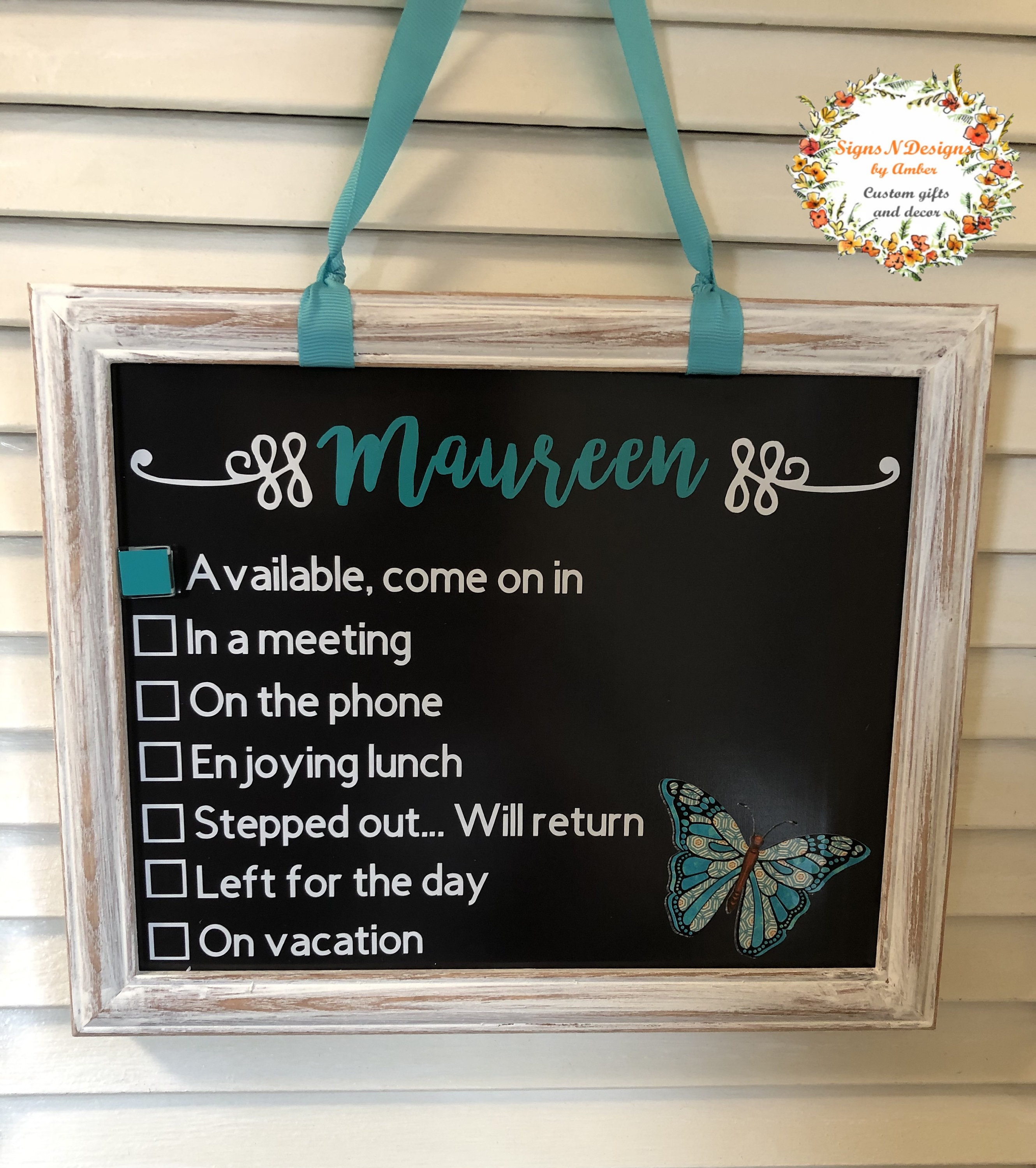 Office Door Signstepped Out Signwe Will Be Backoffice | Etsy