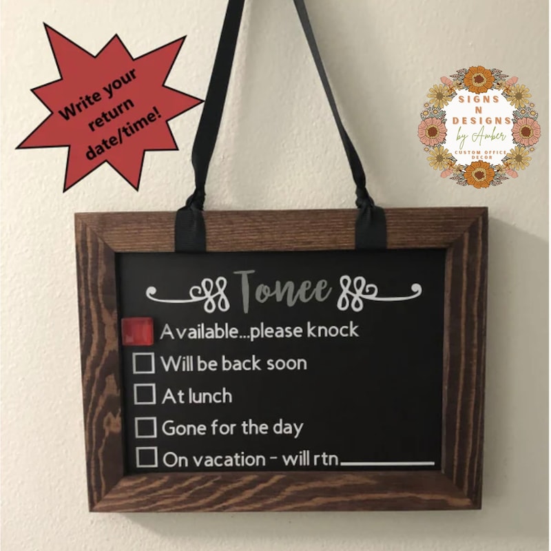 Lunch Break Sign - Etsy