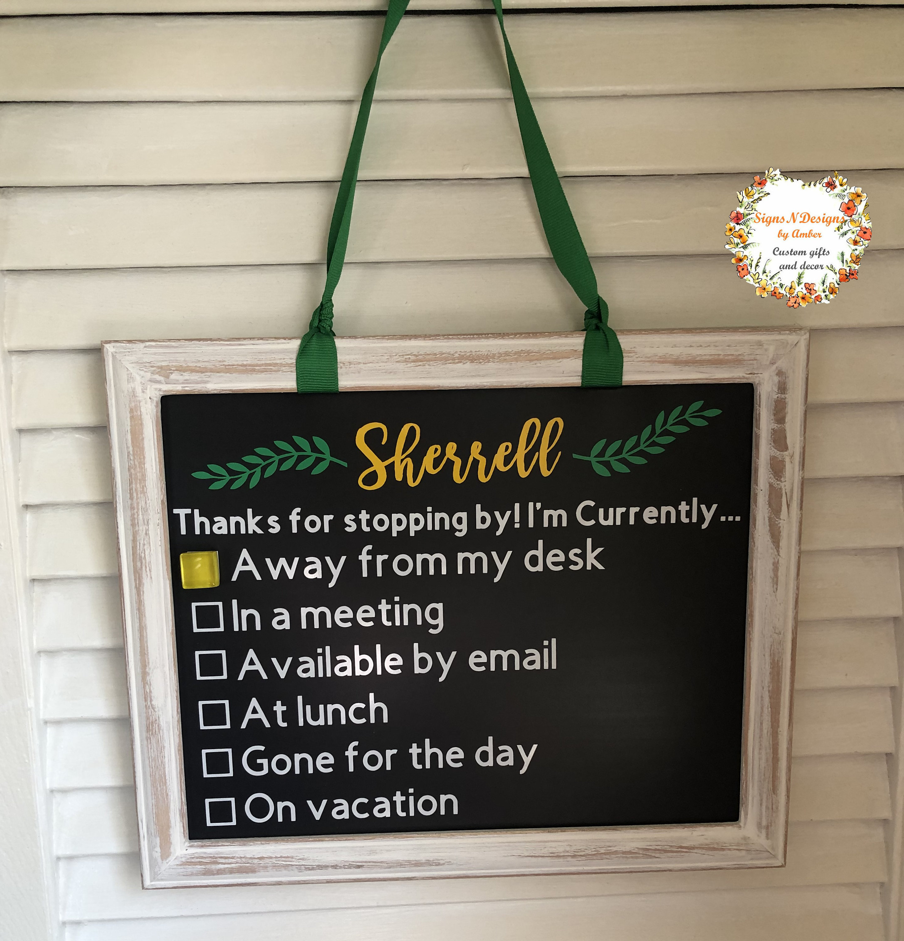 Away From My Desk Signat Lunch Signon Vacation Signe-mail - Etsy