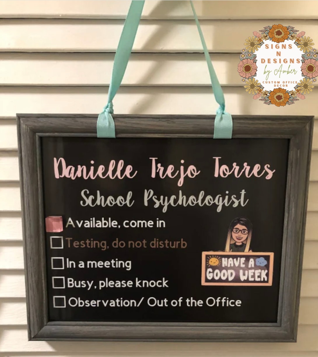 School Psychologist Office,bitmoji Sign,bitmoji Office,shh Testing,on ...