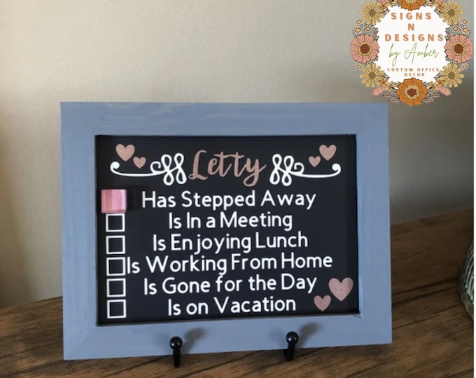 Cubicle Office,cubicle Decor,cubicle Sign,name Sign for Cubicle,at ...