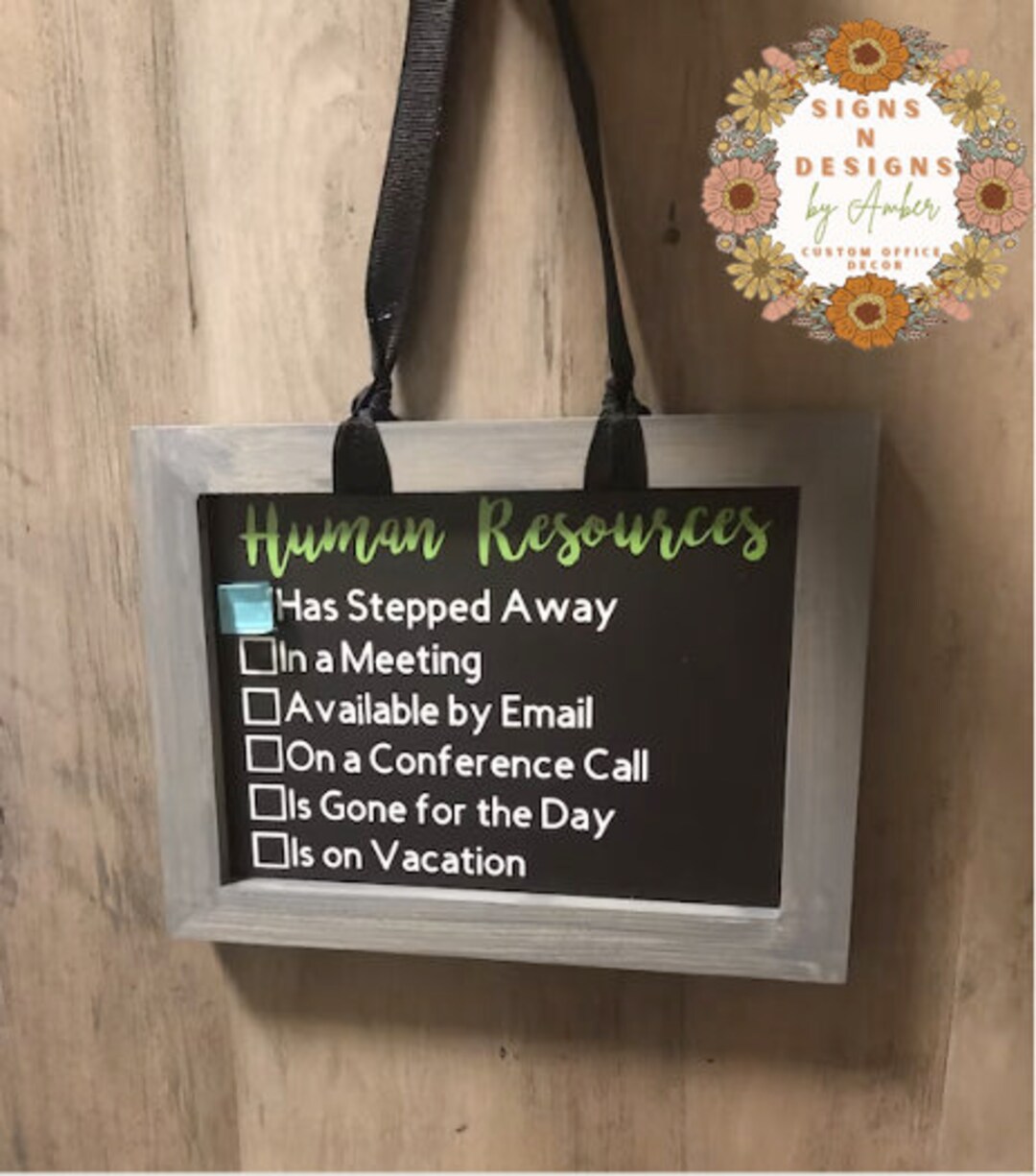 Human Resources,human Resources Office,busy Sign,out of the Office Sign ...