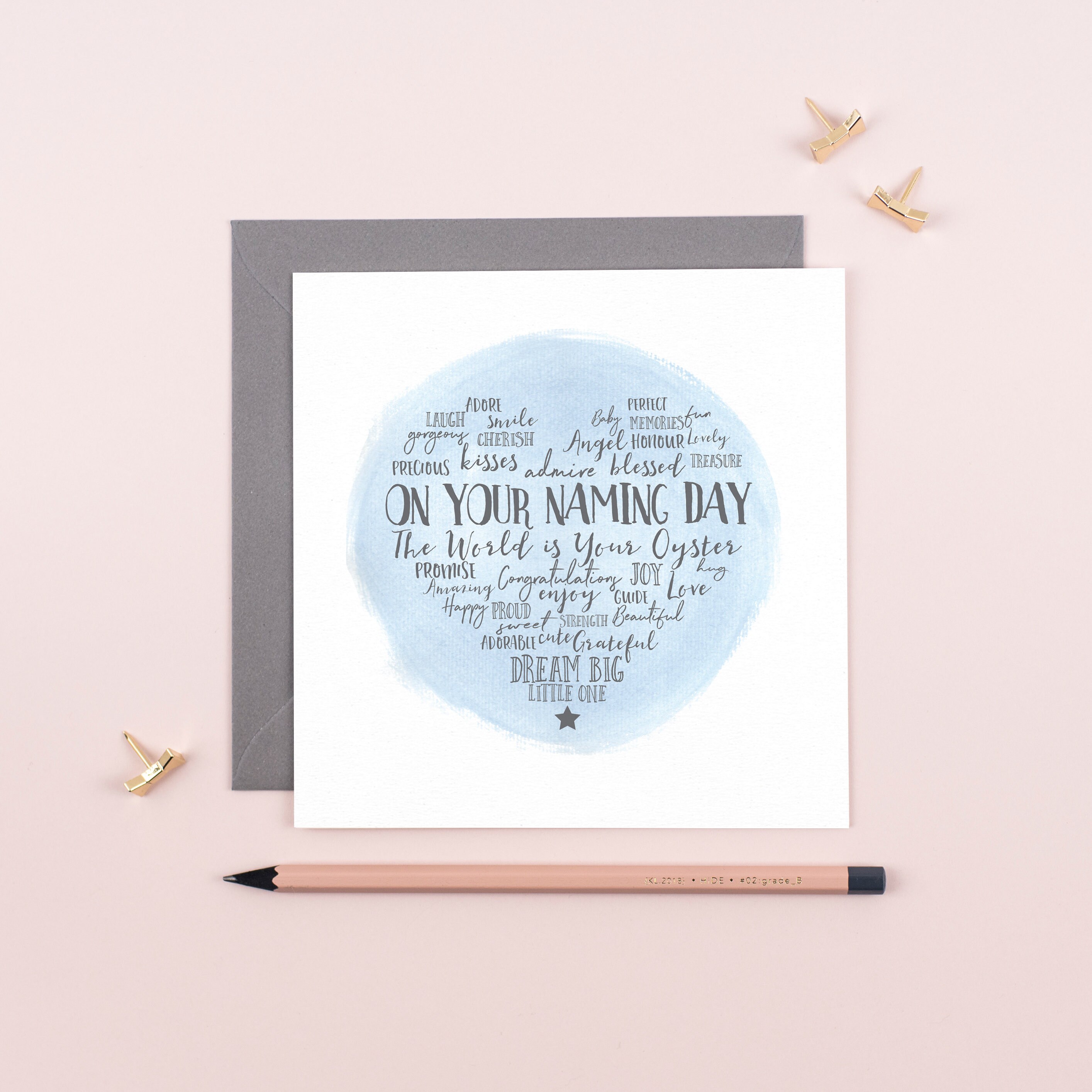 Naming Day Card, on Your Naming Day Card, Naming Ceremony, Baby Naming ...