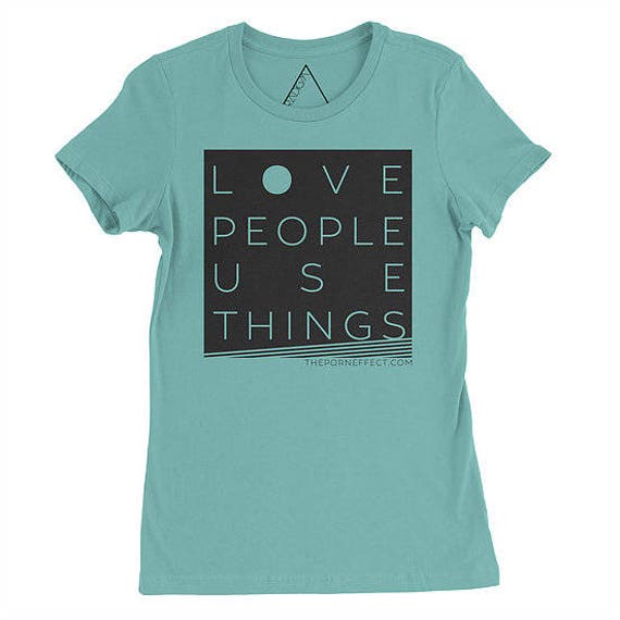 Love People Use Things ladies - Etsy