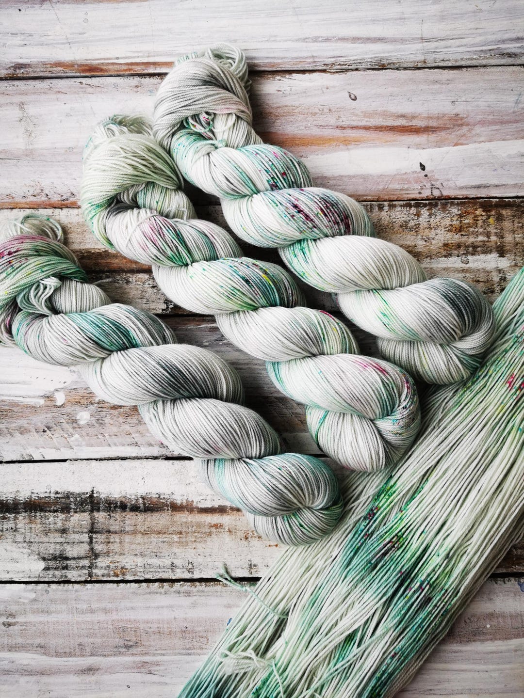 ECHEVERIA on Handdyed Merino Prima Sock Yarn Fingering Weight - Etsy