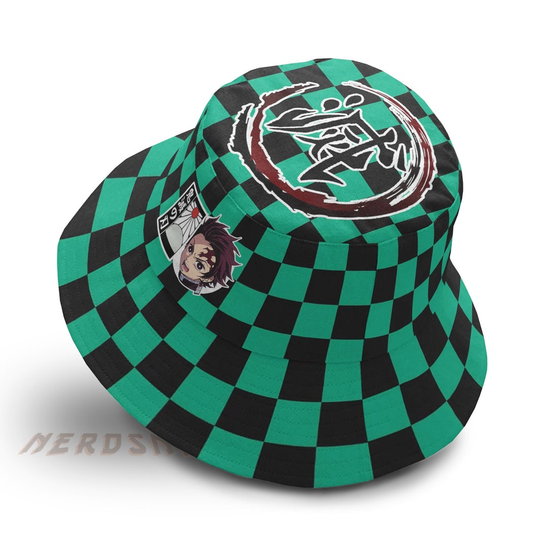 Tanjiro Kamado Anime Bucket Hat - Etsy