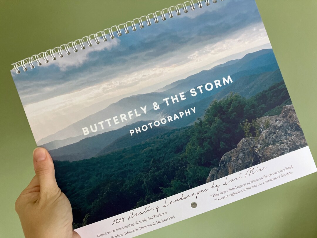 2024 Photography Calendar | Bestseller| Nature Photography | Healing ...