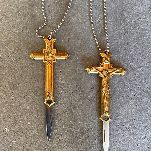 Knife Necklace - Etsy