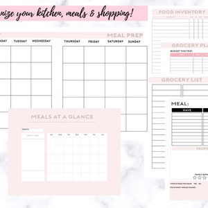 Homemaker Planner | Home Organization Printable | Planner Organisation ...